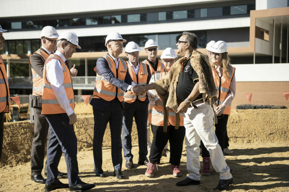 Breaking ground at Bob Hawke College Stage 2 - PACT Construction